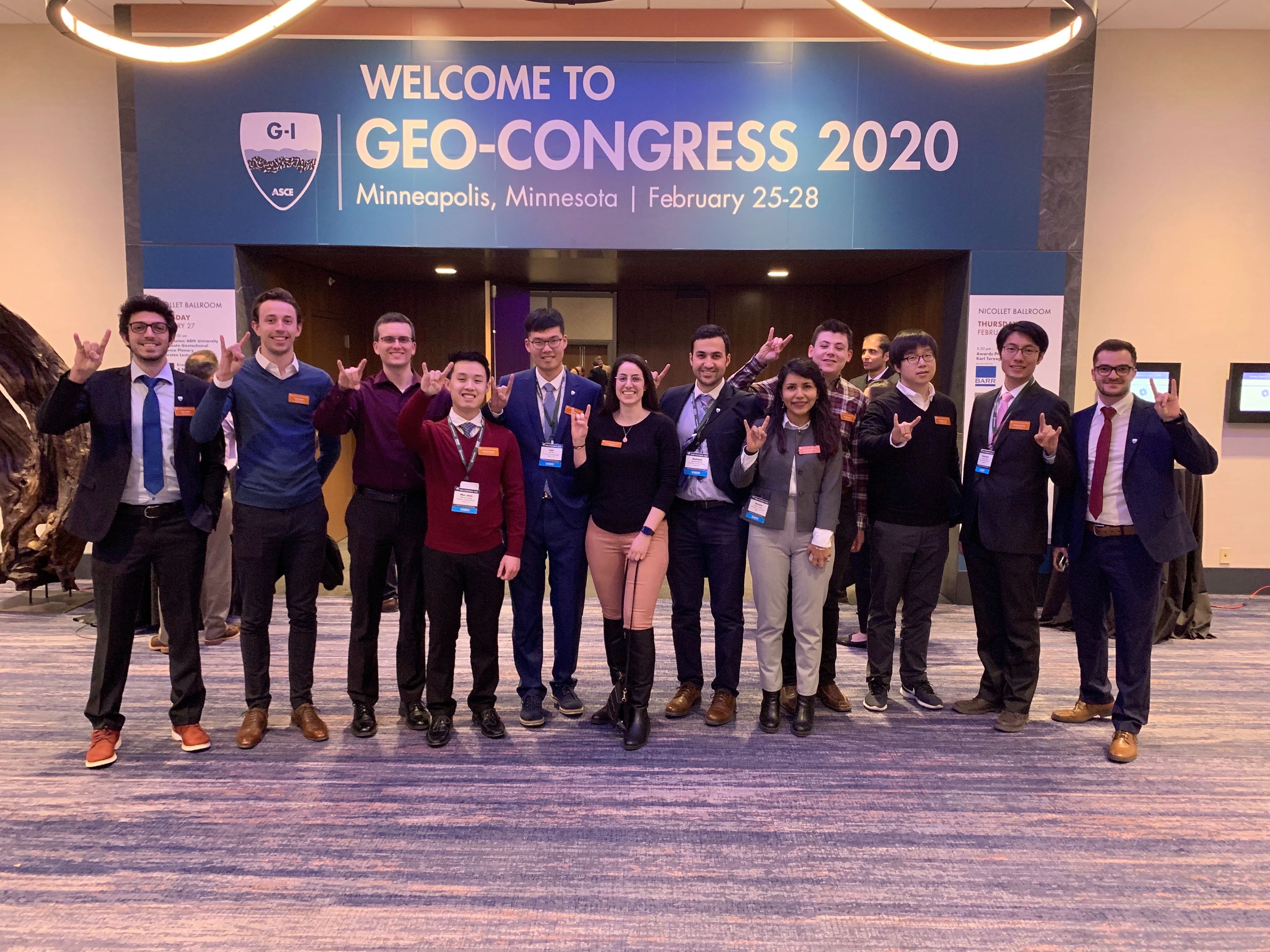 UT Geo-Institute Social Events